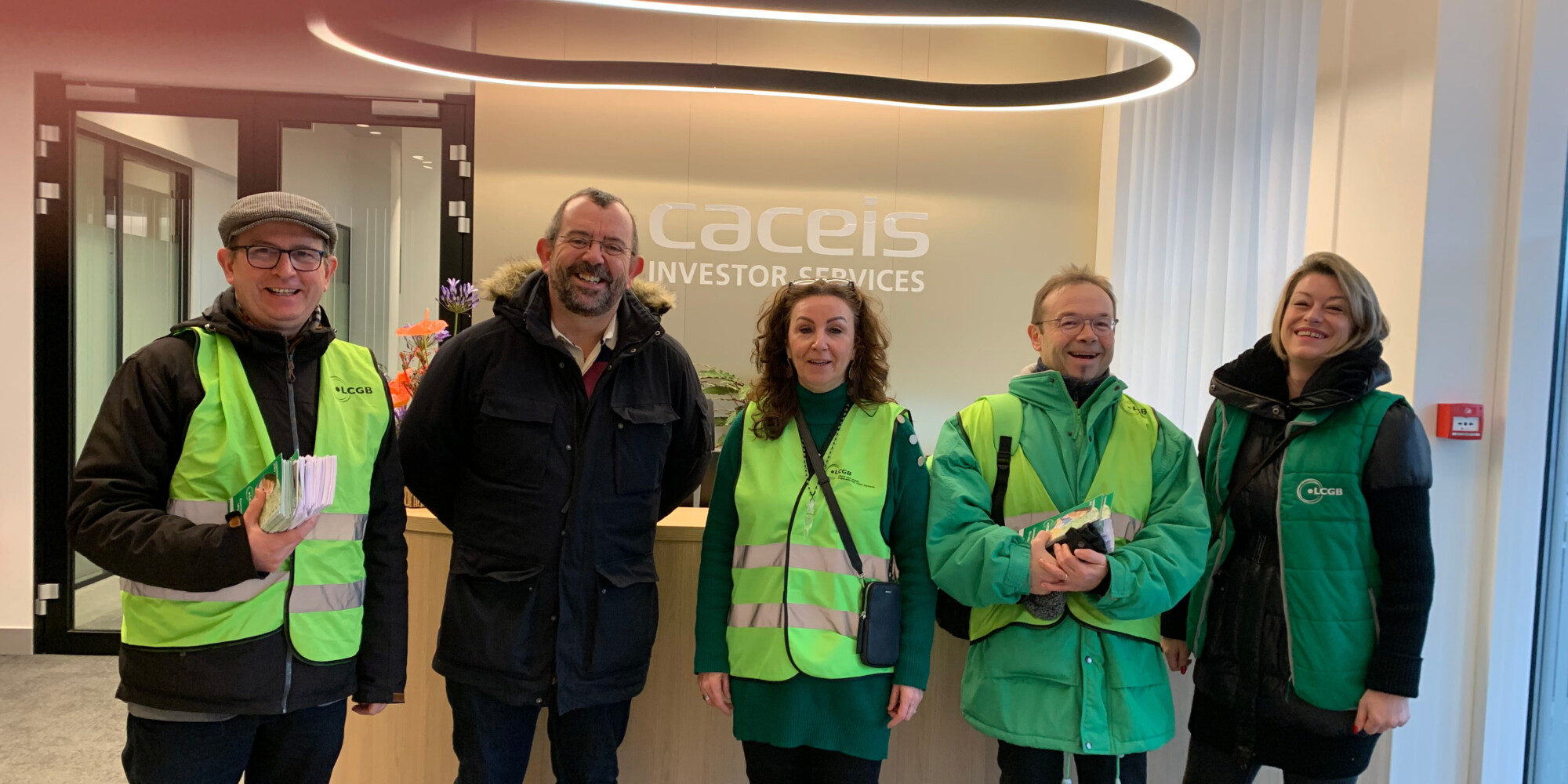 LCGB-SESF : Action de distribution chez Caceis Bank Luxembourg Branch ...